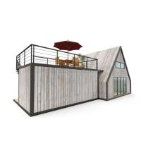 China Customized Color EU Modern Container House Prefab Portable Tiny Home Modular Homes Light Steel Villa Prefabricated Houses for sale