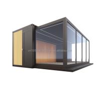 China Main Structure Galvanized Steel Square Tubes 20ft 40ft Extendable Shipping Container House for Two Bedrooms in Australia for sale