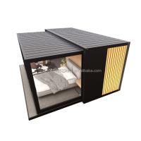 China Wave Sandwich Panel 20ft Container Coffee House for Modern Design Style in Eu Expansion Garden Hotel for sale