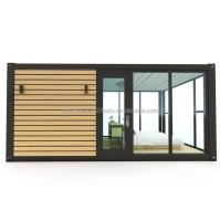 China Customized Color Modern Luxury Tiny 20ft 40ft Prefab Wooden House Mobile Light Steel Container Prefabricated Home Apartment for Outdoor for sale