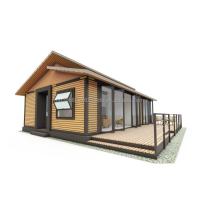 China Modern Design Triangle Combined Flat Pack Steel and Wooden Container House Expandable for Outdoor Application 20ft or 40f for sale