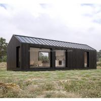 China 20ft 40ft Quick Assembly Container for Temporary Office Hotel Wooden Houses from Steel Frame Galvanized Steel Bending 180g for sale