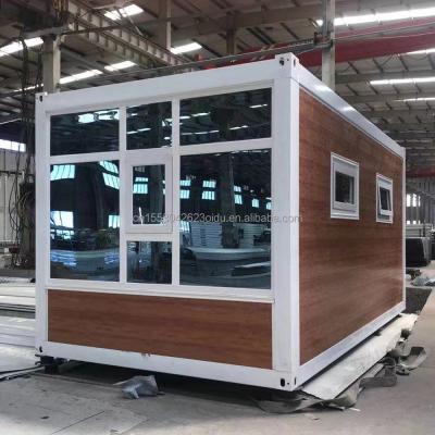 China Customized Color Modular Home Container Office for Luxary Style 20ft Prefab Mini Integrated Container House for sale