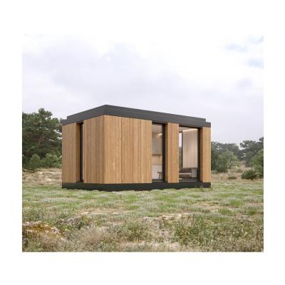 China EU Modern 20ft Quick Assembly Wooden Houses Container Hotel Shop for Office in Customized Color for sale