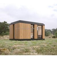 China EU Modern 20ft Quick Assembly Wooden Houses Container Hotel Shop for Office in Customized Color for sale