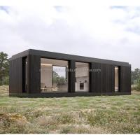 China EU Modern 20ft Quick Assembly Wooden Houses Container Hotel Shop for Office in Customized Color for sale
