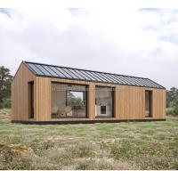China 20ft Mobile Home Garden Studio Prefabricated Customizable Steel Container House with Wall 50/75/100mm Wave Sandwich Panel for sale