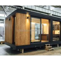 China 20ft Mobile Home Garden Studio Prefabricated Customizable Steel Container House with Wall 50/75/100mm Wave Sandwich Panel for sale
