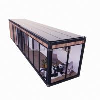 China Resort Hotel Accommodation Made of Galvanized Steel Square Tubes and Modern Wooden Materials in Flat Packaging Containe for sale