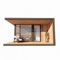 China Galvanized Steel Bending 180g Prefabricated Wooden House for Modern Family Living Comfort and Style for sale