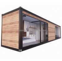 China EU 40ft Prefabricated Living Room Container Room with Aluminum Alloy Windows and Galvanized Steel Square Tubes for sale
