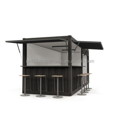 China Steel Detachable Modern Design Transportable Prefabricated Container House for Small Tavern Coffee Shop for sale