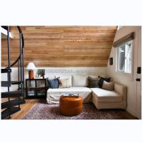 China 20ft or 40ft Container Modern Design EU Triangle Shape Steel Structure Wooden Houses with A-Shaped Steel Structure Frame Room for sale