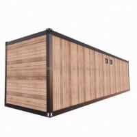China EU 40ft Prefabricated Living Room Container Room with Aluminum Alloy Windows and Galvanized Steel Square Tubes for sale