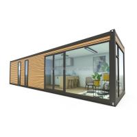China Hotel 40ft Garden Mobile House Wooden Studio Flat Container Coffee House with 3D Model and CAD Drawings at Garden Hotel for sale