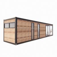China Hotel 40ft Garden Mobile House Wooden Studio Flat Container Coffee House with 3D Model and CAD Drawings at Garden Hotel for sale