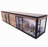 China Hotel 40ft Garden Mobile House Wooden Studio Flat Container Coffee House with 3D Model and CAD Drawings at Garden Hotel for sale