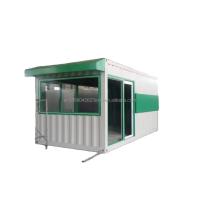 China Modern 20 FT 40 FT Prefab Home Container Wooden Prefabricated Outdoor Restaurant Coffee Bar for Customized Color for sale