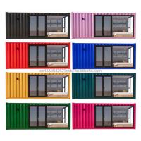 China 50/75/100mm Wave Sandwich Panel Wood Bathrooms and Aluminum Alloy Windows Steel Wooden Structure Flat Pack Container House for Garden Hotels for sale