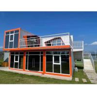 China Main Structure Galvanized Steel Square Tubes in Made 20ft Flat Packaging Prefabricated Temporary Container Workshop for sale