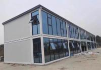 China Main Structure Galvanized Steel Square Tubes in Made 20ft Flat Packaging Prefabricated Temporary Container Workshop for sale