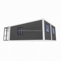 China Steel Structure Frame Welded EU Luxury 20FT Combination Flat Packaging Container 2 Bedrooms Family Residential Mobile Home for sale