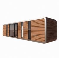 China Affordable Family Housing 2 Bedroom Wooden House with Galvanized Steel Square Tube Structure and Garden for sale