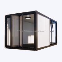 China Conveniently Portable Flat Pack Sandwich Panel Architecture Container for Coffee Bar Convenience Store or Camping Site for sale
