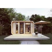 China EU Garden Wooden Cabins Wall 75mm Wave Sandwich Panel Customized Color Assembled Houses for Home Studio Manufacturers for sale
