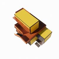China Commercial Street Shops Folding Room Combination with Yellow Renovation Industrial Wind Outdoor Flat Pack Container House for sale