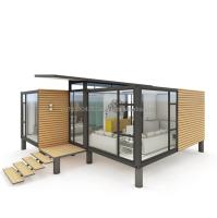 China Detachable Container 20ft Luxury Modular Prefabricated Container House for Modern Hotel Design and Foldable Luxury Container for sale