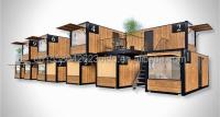 China Foldable/Extendable/Detachable Commercial Street Container House Restaurant/Clothing Store with Modern Two-Story Design for sale