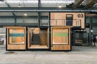 China Foldable/Extendable/Detachable Commercial Street Container House Restaurant/Clothing Store with Modern Two-Story Design for sale