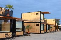 China Foldable/Extendable/Detachable Commercial Street Container House Restaurant/Clothing Store with Modern Two-Story Design for sale