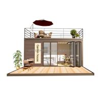 China Galvanized Steel Main Structure Modern Luxury Chinese Prefabricated Steel Villa for Easy Assembly in Outdoor Environment for sale