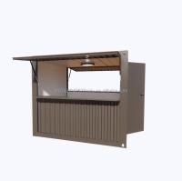 China Modern Design Sandwich Panel Flat Pack Container Mobile Modular Shipping Corrugated House for Coffee Shop or Container Bar for sale