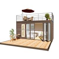 China Galvanized Steel Main Structure Modern Luxury Chinese Prefabricated Steel Villa for Easy Assembly in Outdoor Environment for sale