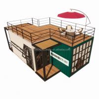 China Customized Color Modern Fast Build Modular Prefab House Hotel Container Homes With Bathroom And Kitchen for Hotels for sale