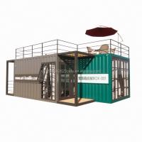 China Customized Color Modern Fast Build Modular Prefab House Hotel Container Homes With Bathroom And Kitchen for Hotels for sale