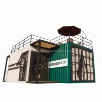 China Customized Color Modern Fast Build Modular Prefab House Hotel Container Homes With Bathroom And Kitchen for Hotels for sale