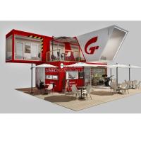 China Customized Color 10ft 20ft Modern Mobile Modular Prefab House Easy Install Flat Pack Prefabricated Detachable Container for sale