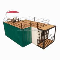 China Customized Color Modern Fast Build Modular Prefab House Hotel Container Homes With Bathroom And Kitchen for Hotels for sale