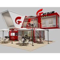 China Customized Color 10ft 20ft Modern Mobile Modular Prefab House Easy Install Flat Pack Prefabricated Detachable Container for sale