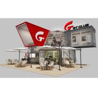 China Customized Color 10ft 20ft Modern Mobile Modular Prefab House Easy Install Flat Pack Prefabricated Detachable Container for sale