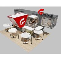 China Customized Color 10ft 20ft Modern Mobile Modular Prefab House Easy Install Flat Pack Prefabricated Detachable Container for sale