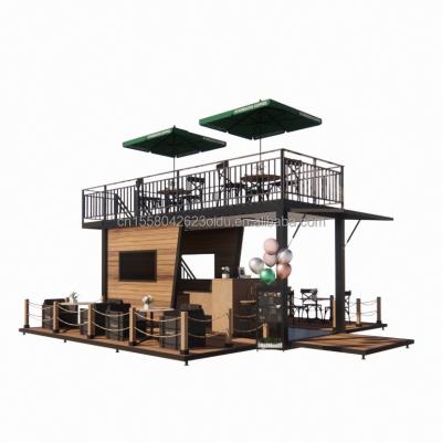 China Aluminum Alloy Windows Prefabricated Container Houses for Shops and Stores at Affordable for sale