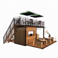 China Aluminum Alloy Windows Prefabricated Container Houses for Shops and Stores at Affordable for sale