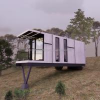 China Aluminum Alloy Windows 20ft Prefab House Container House Hotel Leisure Container Holiday Home Luxury House Light Steel Villa for sale