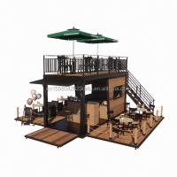 China Aluminum Alloy Windows Prefabricated Container Houses for Shops and Stores at Affordable for sale