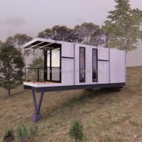 China Aluminum Alloy Windows 20ft Prefab House Container House Hotel Leisure Container Holiday Home Luxury House Light Steel Villa for sale